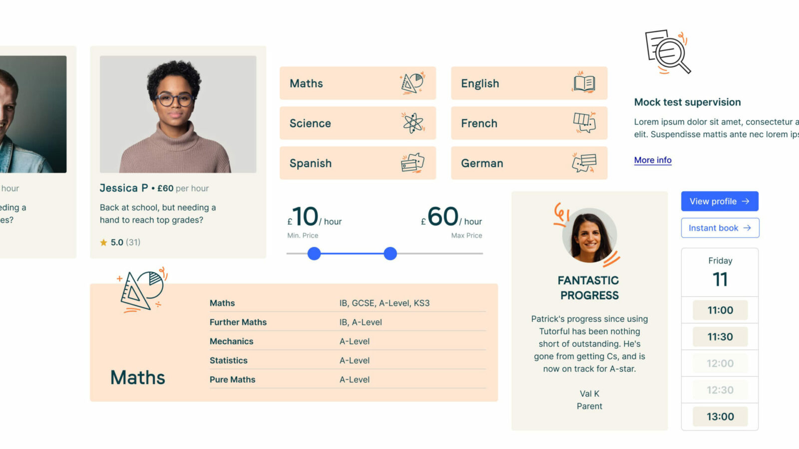 Tutorful branding – Work | Output