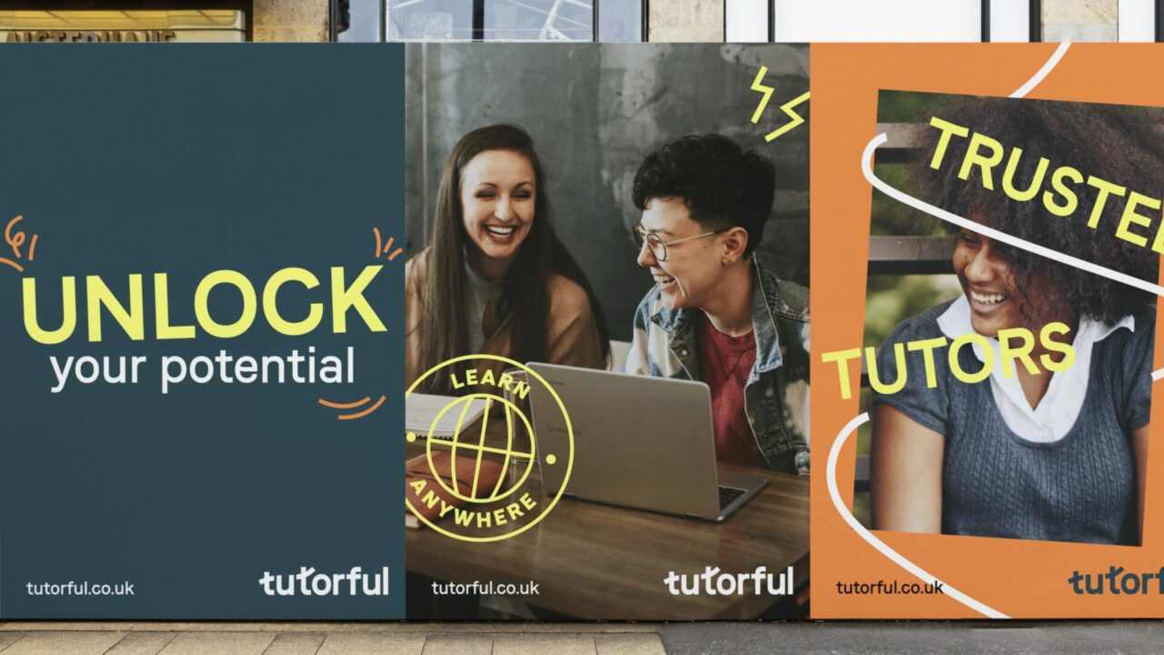 Tutorful branding – Work | Output