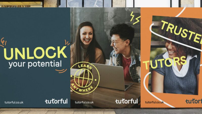Tutorful branding – Work | Output