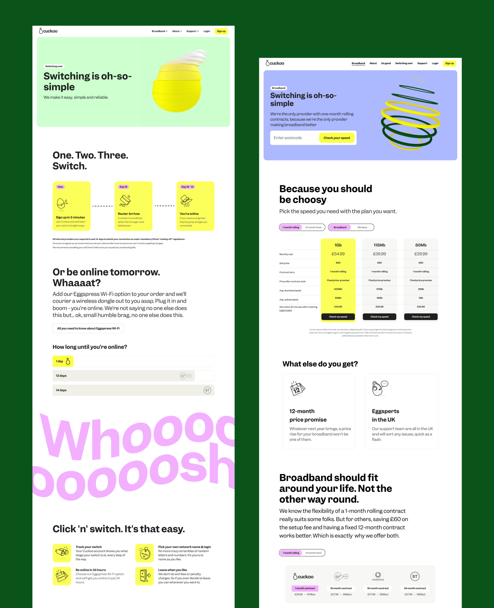Cuckoo branding – Work | Output