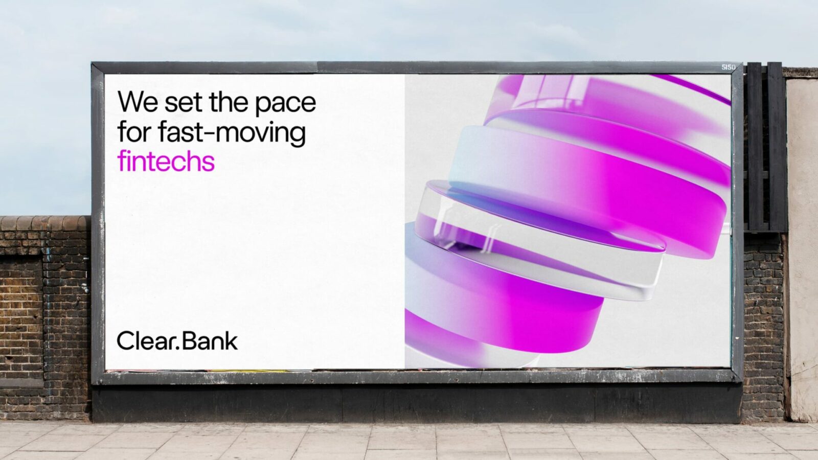 ClearBank branding – Work | Output