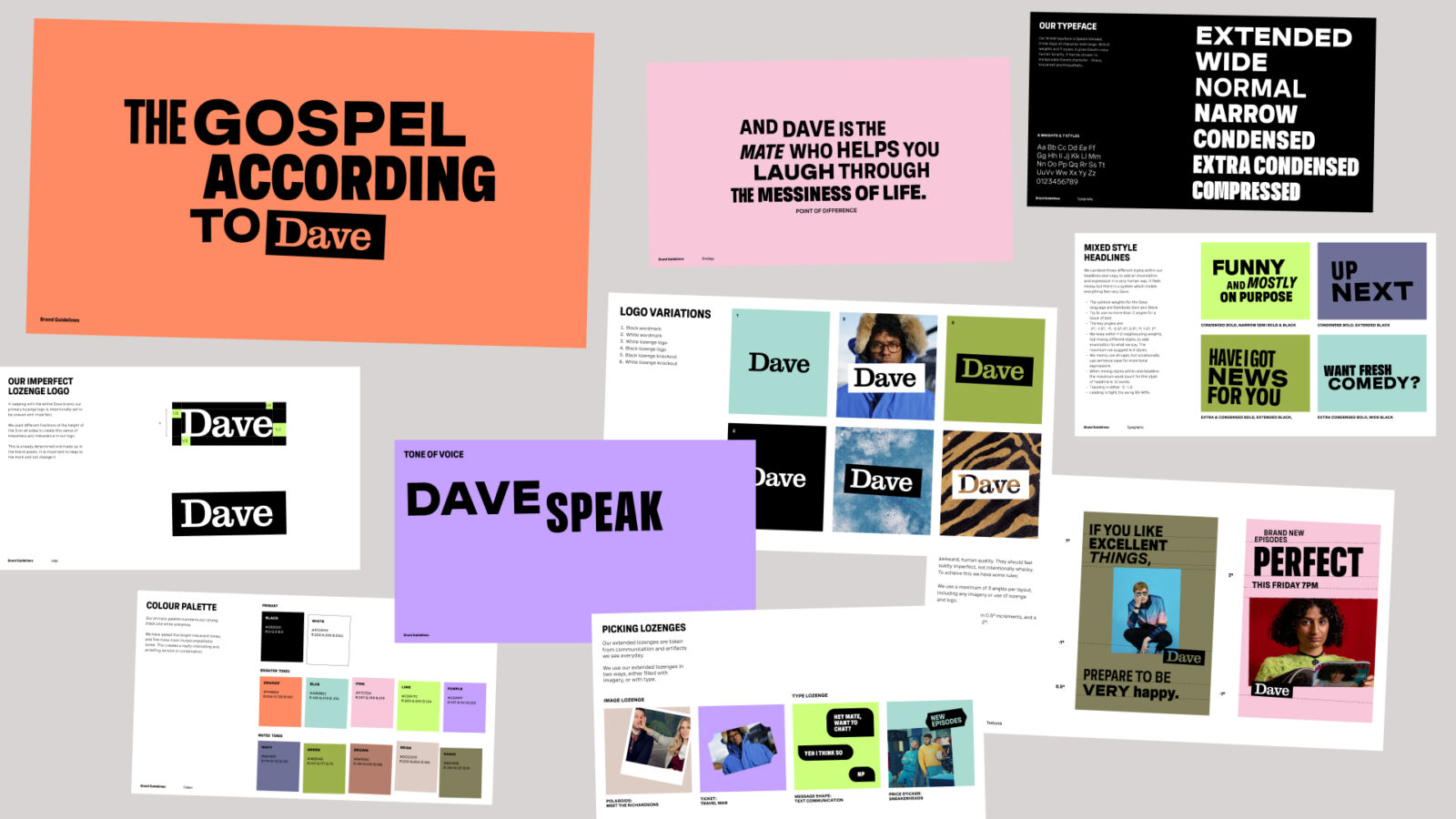 Dave branding – Work | Output