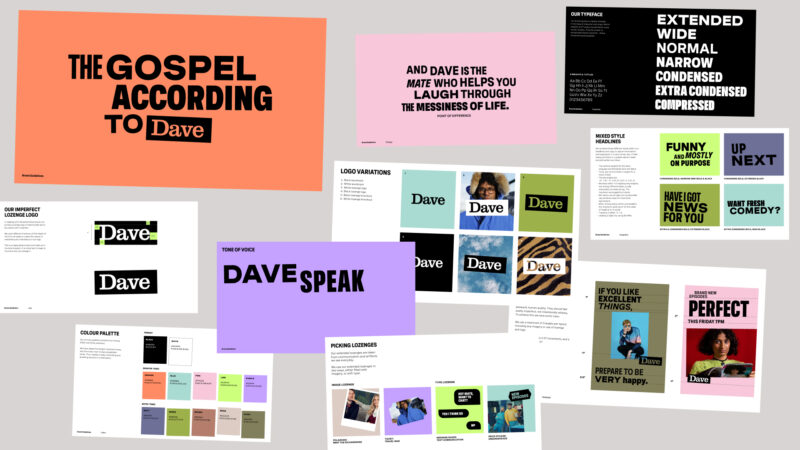 Dave branding – Work | Output